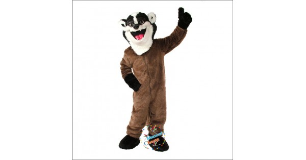 Badger Mascot Costume Professional Design