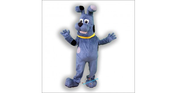 Blue Dog Mascot Costume for Cheap