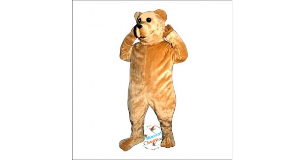 Bruce Bear Mascot Costume for Cheap