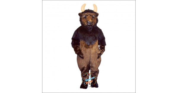 Buddy Buffalo Mascot Costume Cheap
