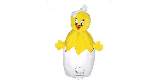 Cute Friendly Chick Mascot Costume