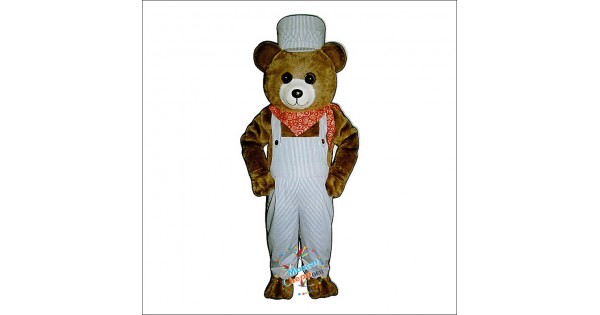 Choo-choo Bear Mascot Costume Outlet
