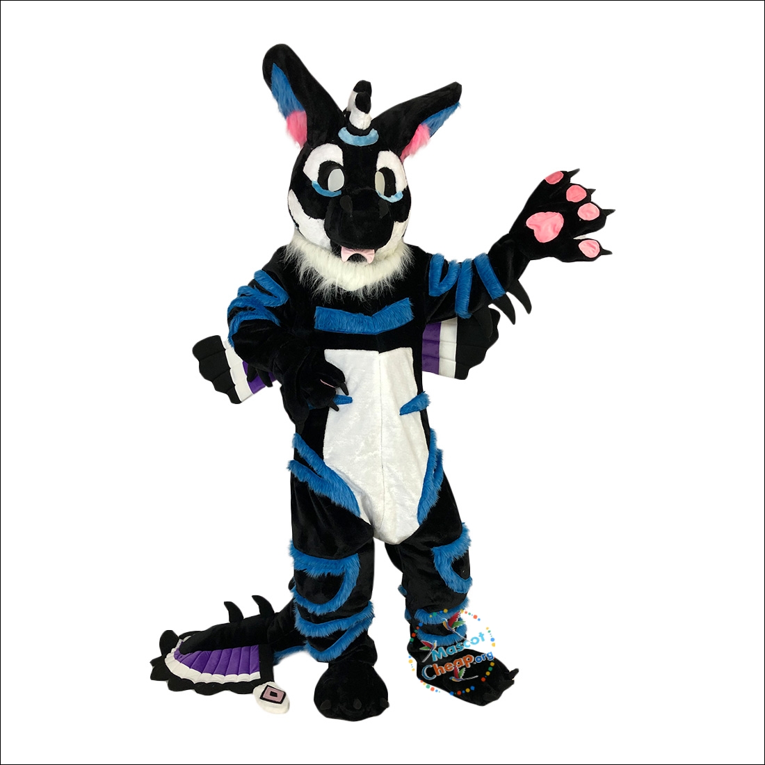 Color Flying Dragon Mascot Costume