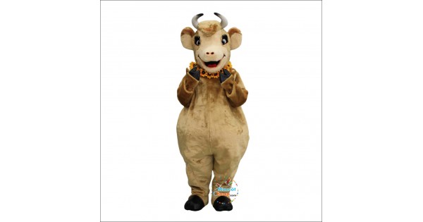 Fair Charming Elsie Cow Mascot Costume Online Supply
