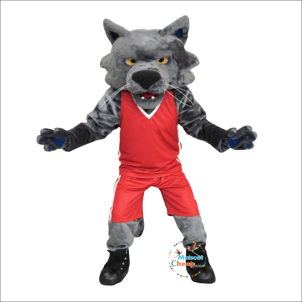 Ferocious Bobcat Mascot Costume Cheap and Free Shipping