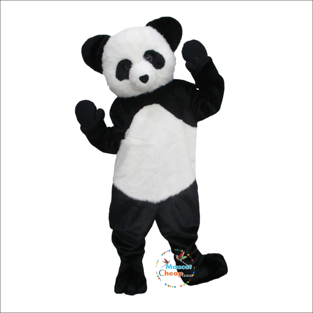 Happy Panda Mascot Costume for Cheap