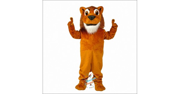 Larry Lion Mascot Costume