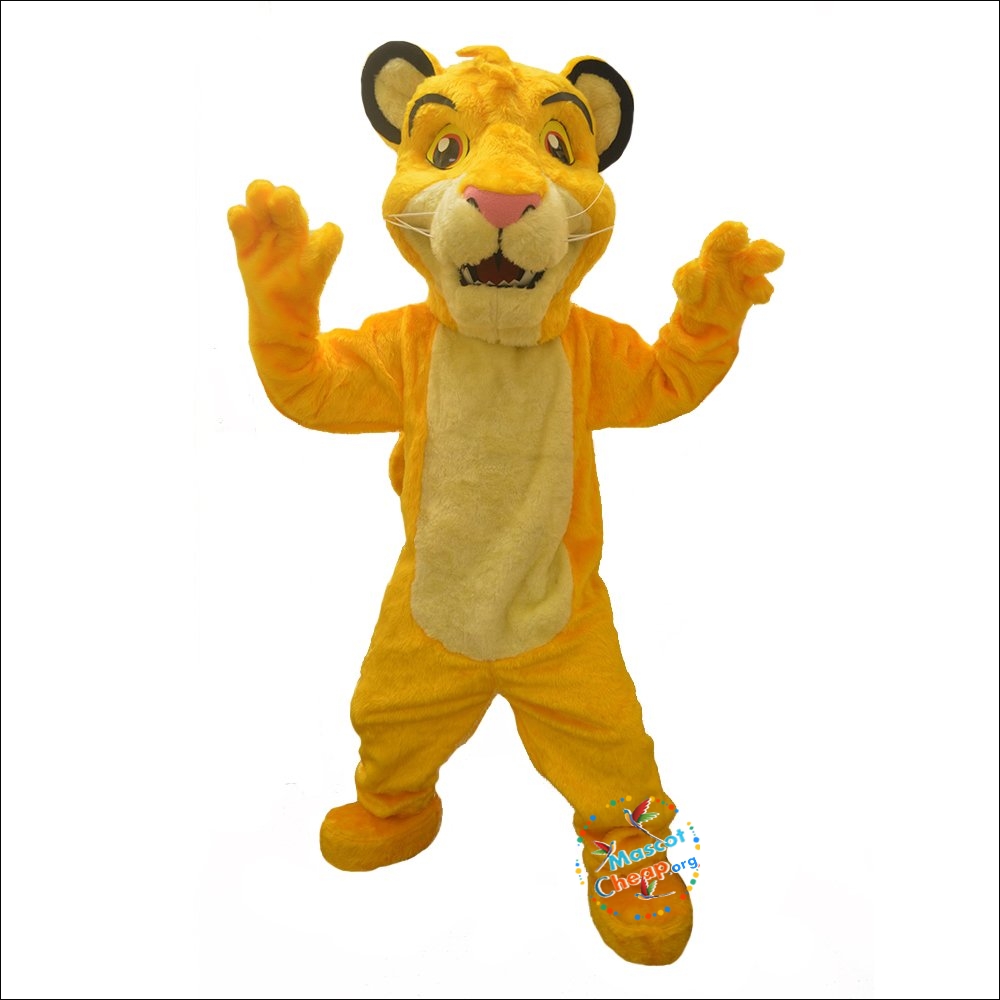 Lion King Simba Mascot Costume Outlet