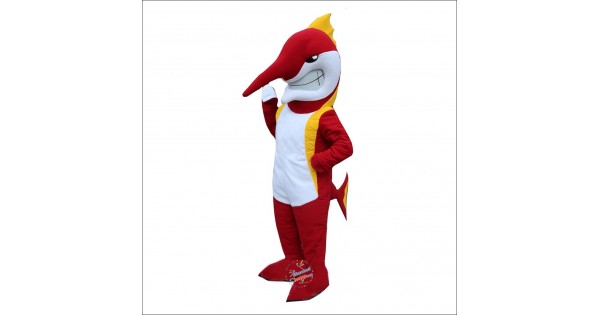 Marlin Fish Mascot Costume