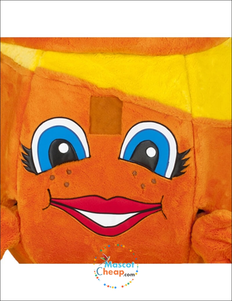 Orange Mascot Costume