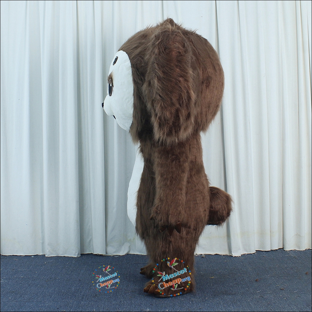Plush Big Eared Monkey Inflatable Mascot Costume